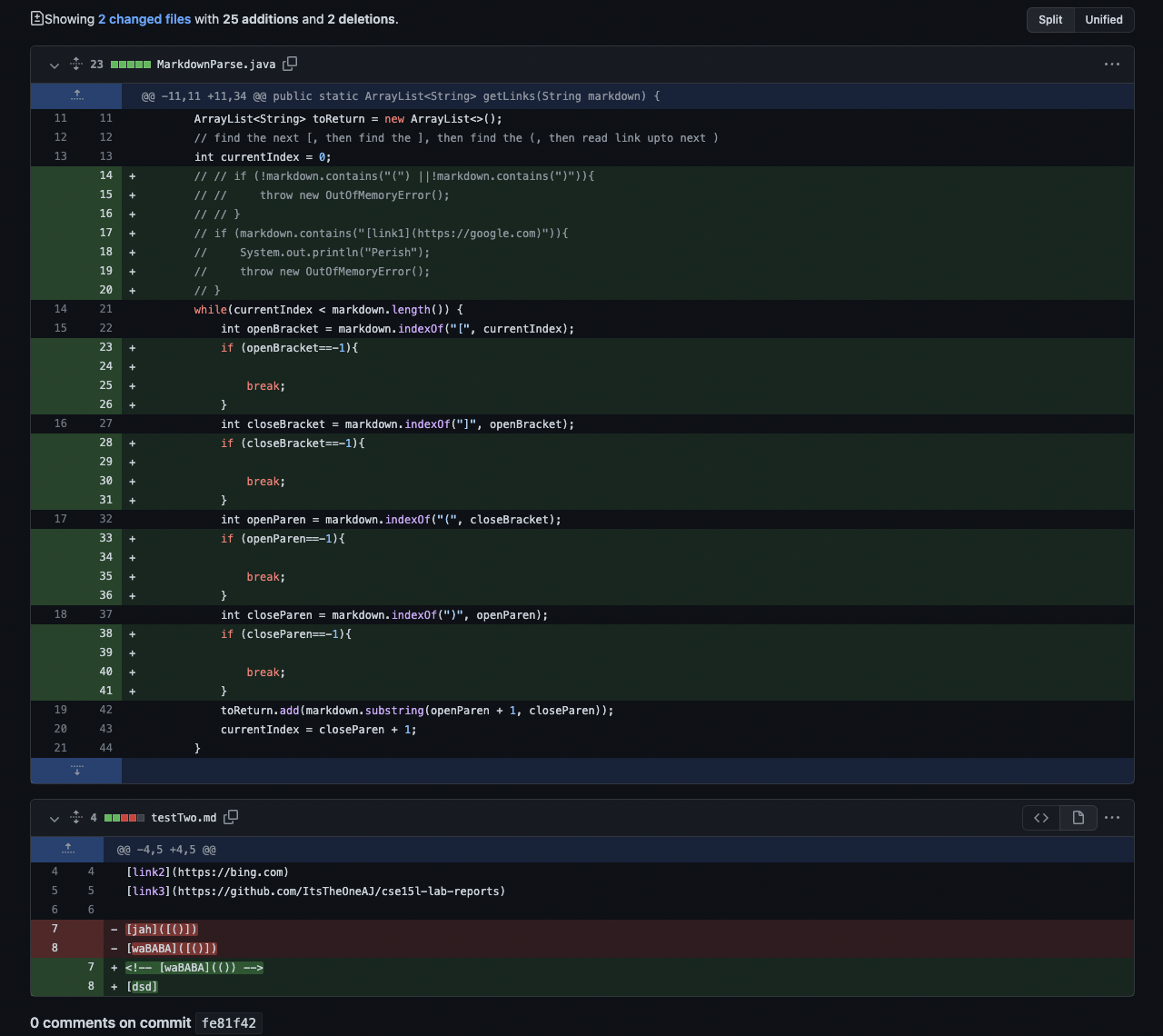 Lab Report 2 by Jezebel Yangari | cse15l-lab-reports